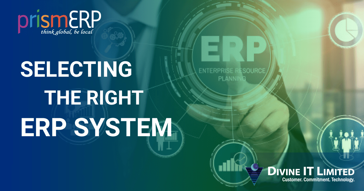 Selecting Right ERP System for Business - PrismERP