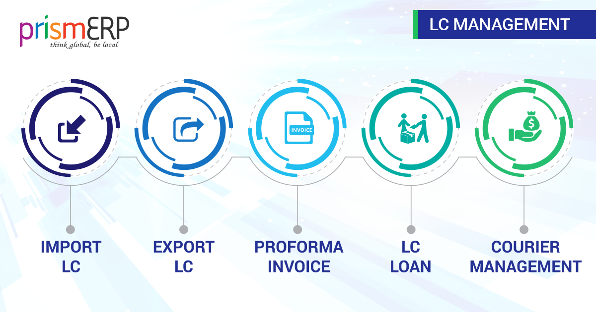 LC Management System | Commercial ERP solution - PrismERP
